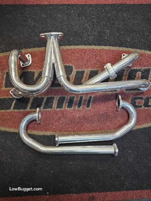 Under the Deck Turbo Header, Ceramic Coated with FREE SHIPPING :: lowbugget