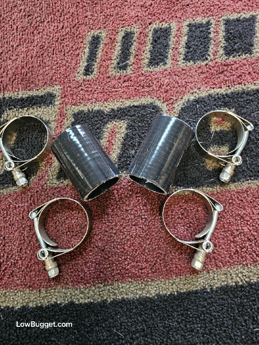 Silicone Boots and Clamp-Co Clamps kit with FREE SHIPPING :: lowbugget